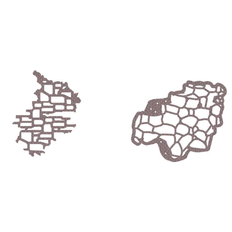 Cutting Die Set: MINERAL TEXTURE | Azza Pacific