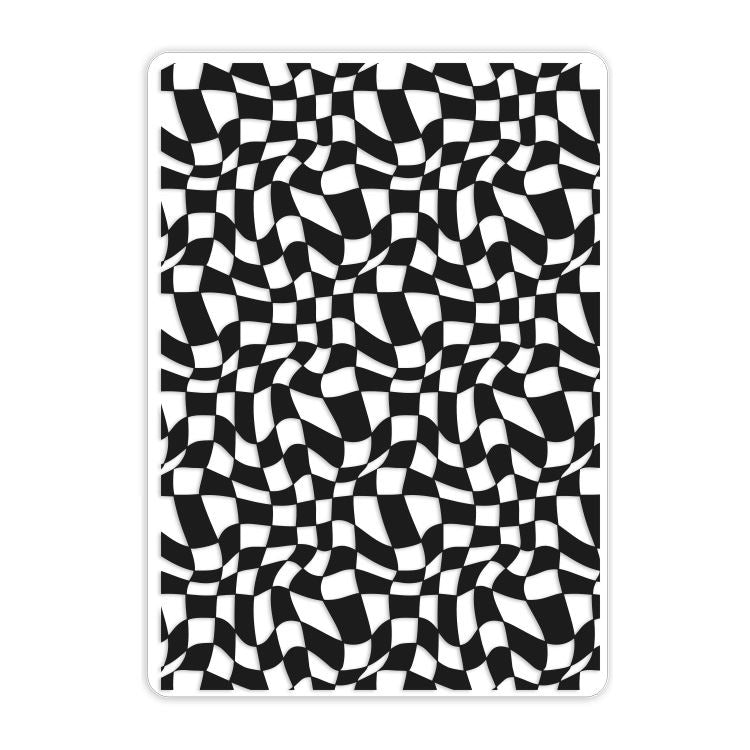 Embossing Folder: RETRO DESIGN | Azza Pacific