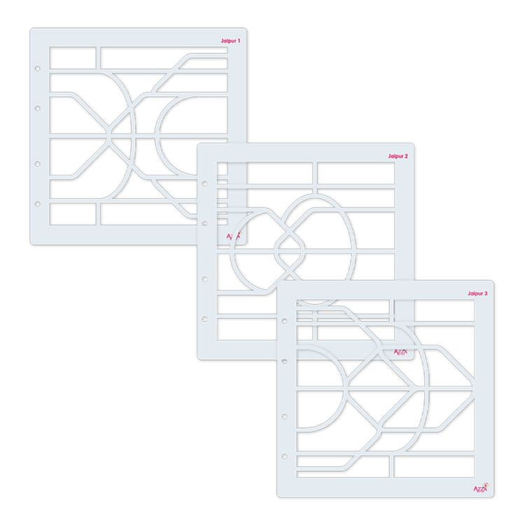 Stencil TRIO: JAIPUR | Azza Pacific