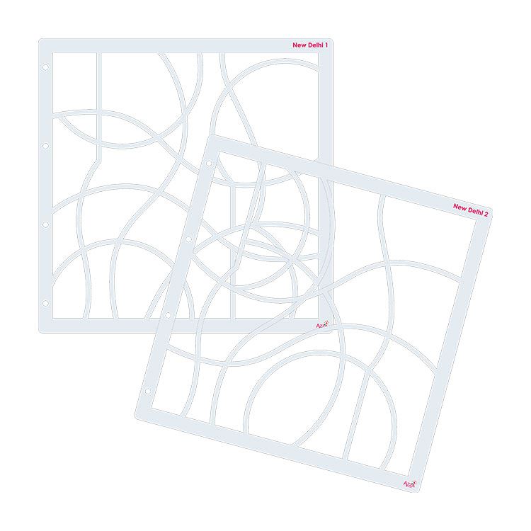 Stencil Duo: NEW DELHI | Azza Pacific