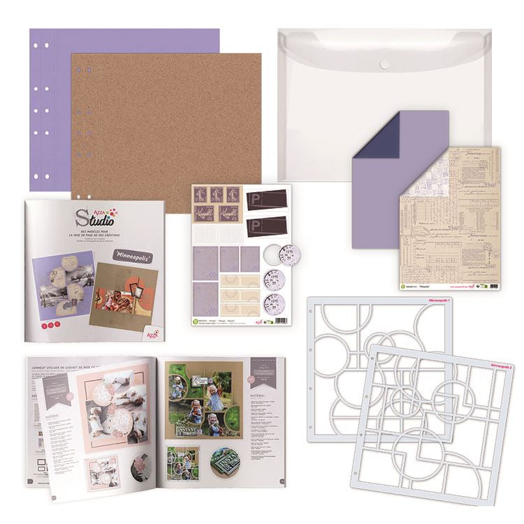 AZZA Pacific Online Shop | Scrapbooking layouts Australia