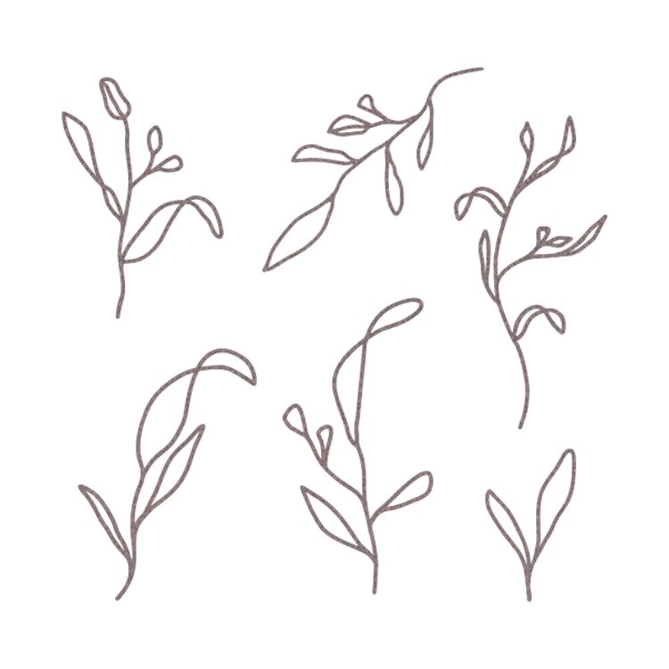 Cutting Die Set: GENTLE SPRING | Azza Pacific